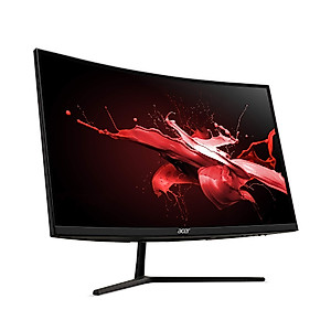 Acer EI322QUR Pbmiippx 31.5" 1500R Curved WQHD 2560 x 1440 Gaming Monitor | AMD FreeSync Premium Pro | Up to 165Hz Refresh Rate | 1ms VRB | VESA DisplayHDR 400 | 2 x Display Ports & 2 x HDMI 2.0 Ports