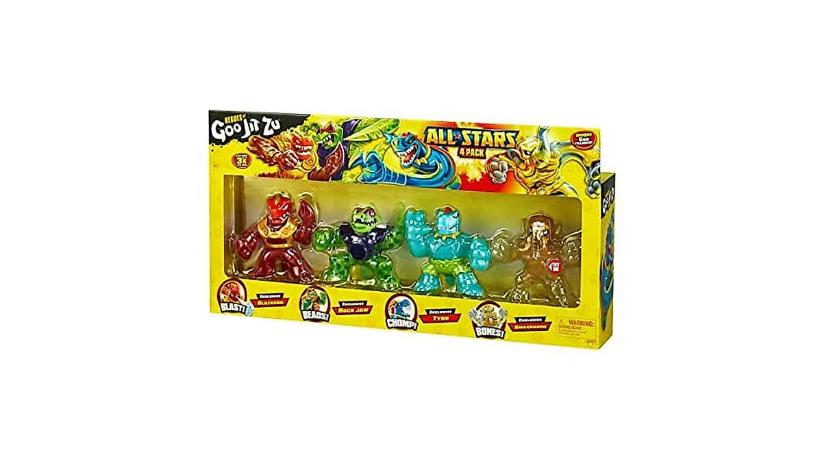 Heroes of Goo Jit Zu All Star 4 Pack - Special Edition