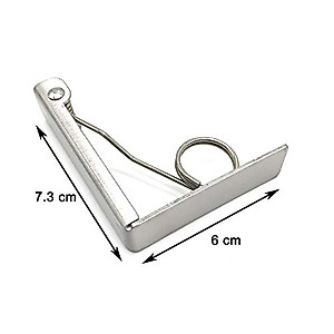 Latomex Tablecloth Clips, Set of 6 Extra Large Table Cover Cloth Clamps for Home Party & Picnic(Up to 2.4")