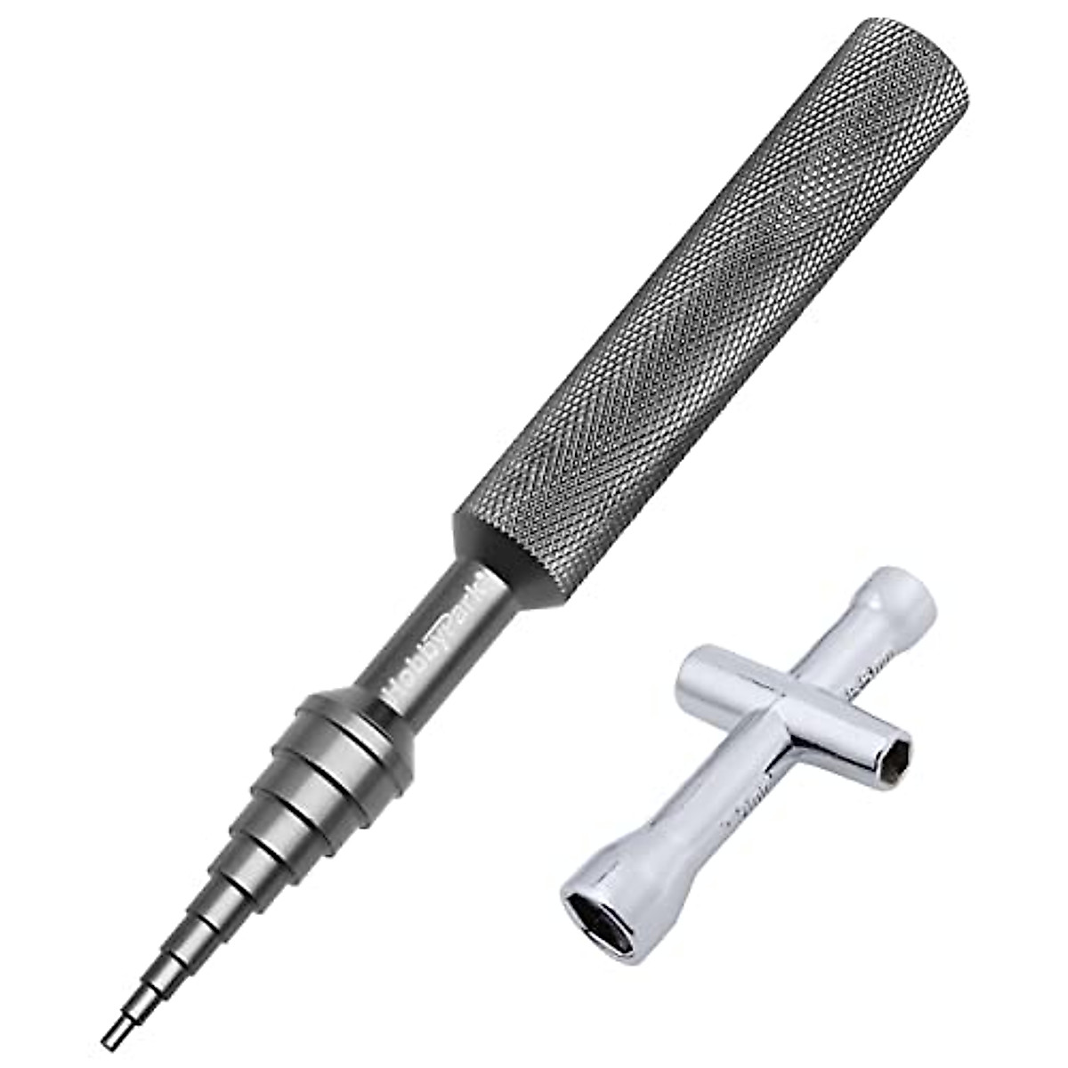 Hobbypark RC Bearing Driver Bearing Puller Removal Tool Bearing Press and Small Sleeve Hex Socket Wheel Wrench for RC Car Roller Skates Skateboards