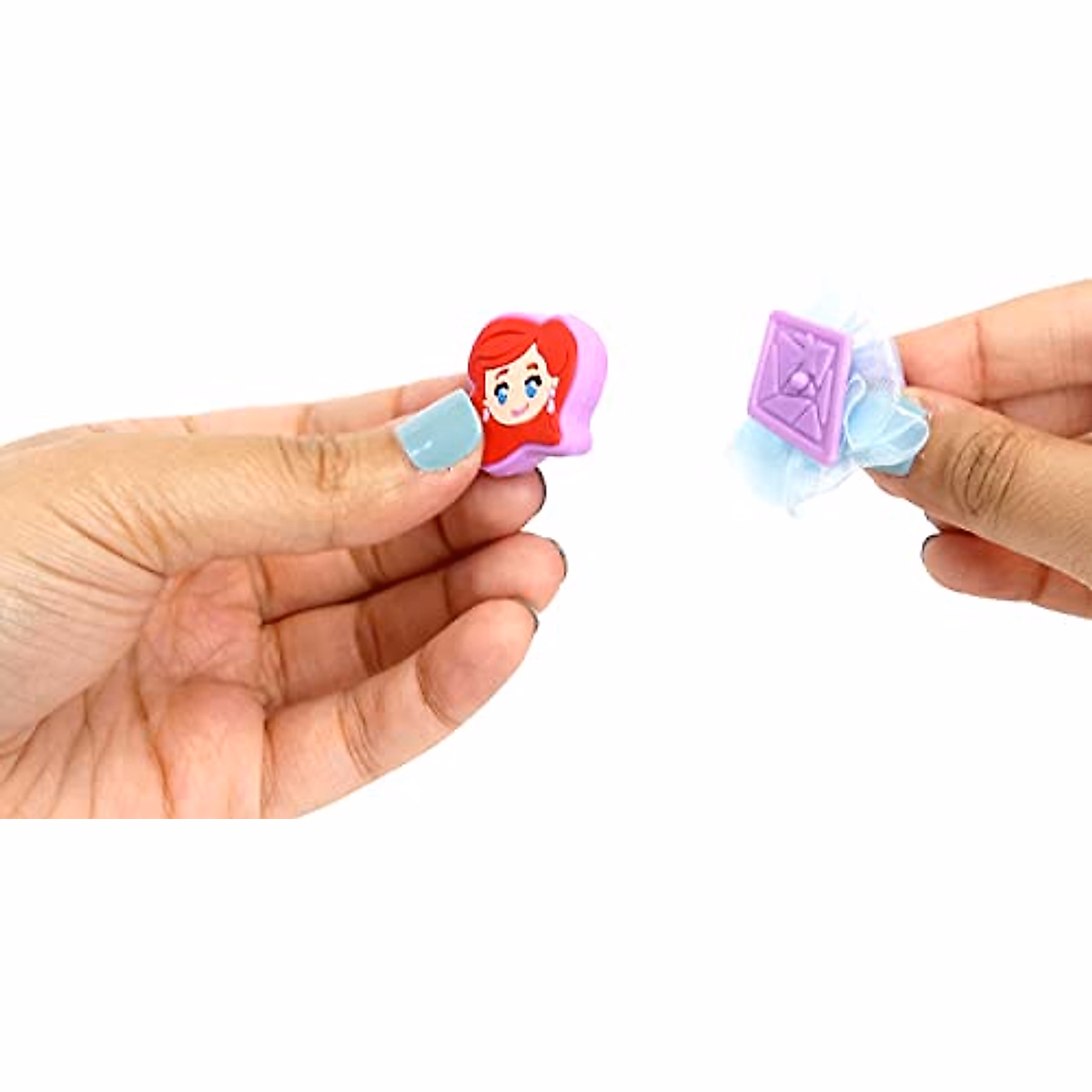 Tara Toys Disney Princess Snap N' Wear Activity Rings Set, DIY Jewellery Kit for Kids, 3+ Years