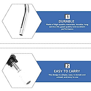 1pc Gooseneck Faucet Toilet Faucet Sprayer Accessories for Water Purifier Sink Tap Gooseneck Water Tap Nebulizer Accessories Bathroom Faucet Quick Plug Ceramic Spool Metal