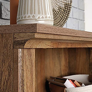 Sauder Miscellaneous Bookcase, L: 35.28" x W: 13.23" x H: 43.78", Sindoori Mango finish