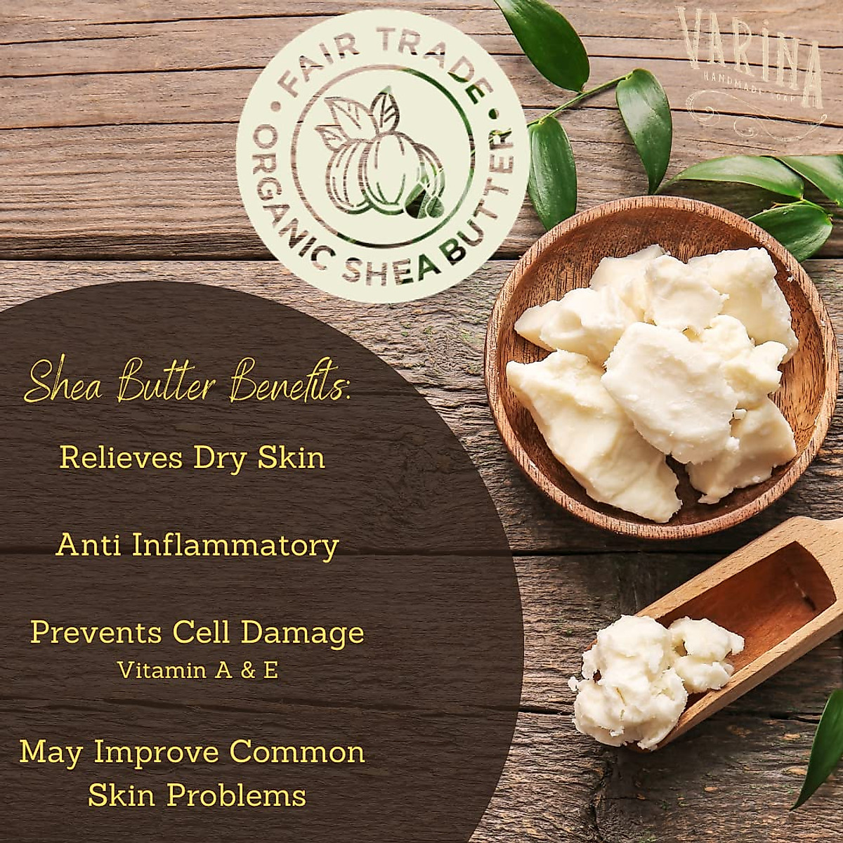 Varina Natural Mens 2 Variety Bar Soap - Gentle Cleansing for Sensitive Skin, Earthy Scents - 10 Pack - Experience Healthy and Glowing Skin