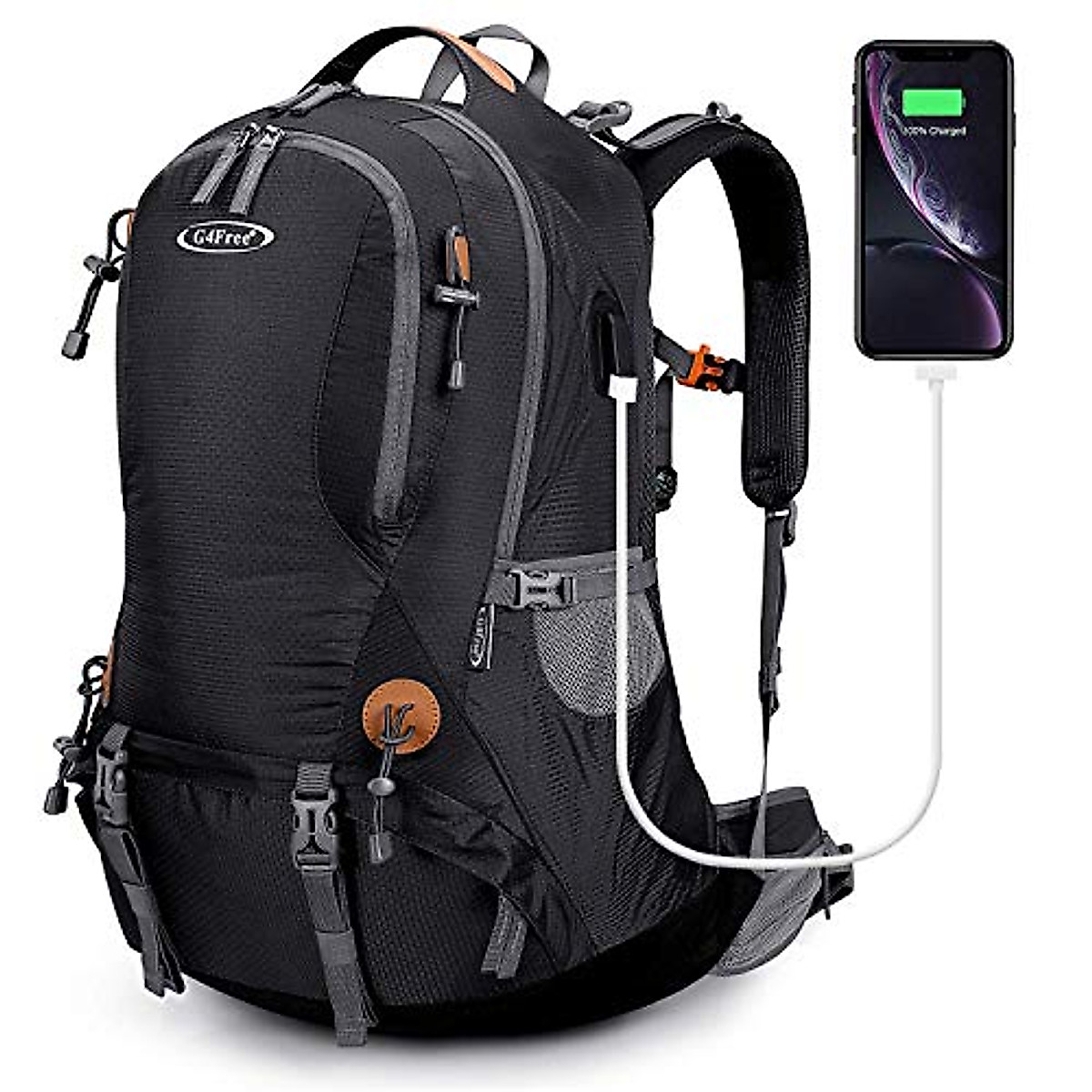 G4Fee 50L Hiking Climbint Bakcpack with Tactical Sling Small Backpack Ragne Bag