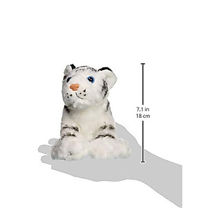 Wild Republic White Tiger Plush, Stuffed Animal, Plush Toy, Gifts for Kids, Cuddlekins 8 Inches,Multicolor