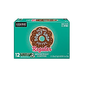 The Original Donut Shop Regular Keurig Single-Serve K-Cup Pods, Medium Roast Coffee, 12 Count