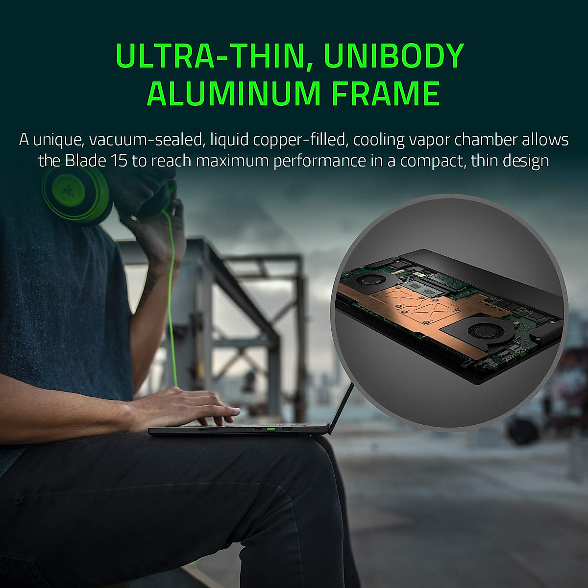 Razer Blade 15 Advanced Gaming Laptop 2020: Intel Core i7-10875H 8-Core, NVIDIA GeForce RTX 2080 Super Max-Q, 15.6” FHD 300Hz, 16GB RAM, 1TB SSD, CNC Aluminum, Chroma RGB Lighting, Thunderbolt 3