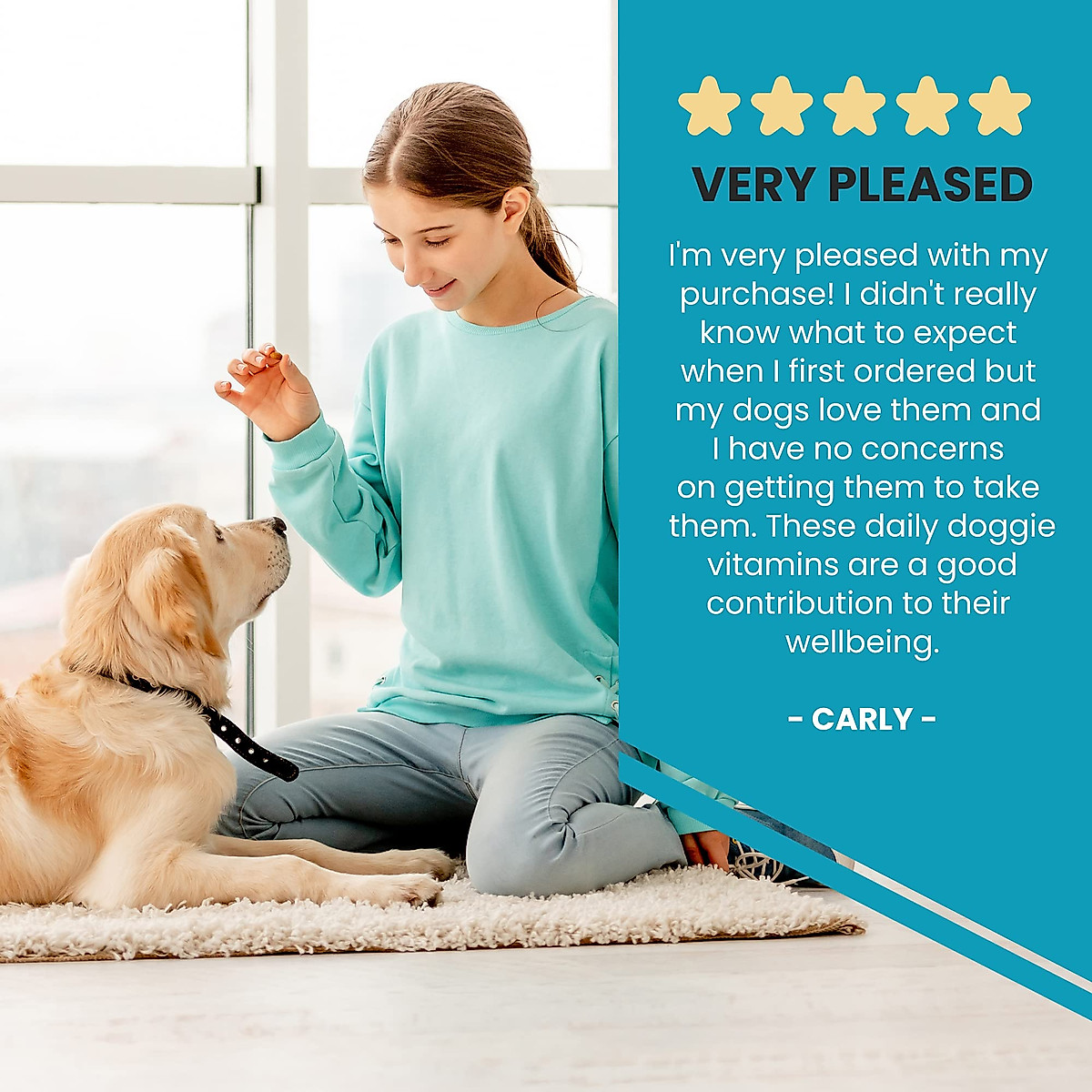 Wanderfound Pets 10-in-1 Dog Multivitamin, Chewable Dog Vitamins with Glucosamine, D3, and MSM, Dog Health Supplies for Immune System and Joint Health, Liver Flavor, 60 Tablets