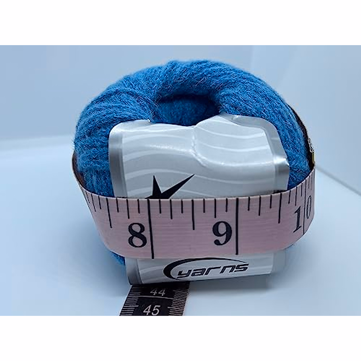 Blue Baby Alpaca, Merino Wool Blend Yarn, Worsted 50 Grams (1.76 Ounces) 100 Meters (109 Yards)