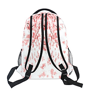 ALAZA France Paris Eiffel Tower Map Flag Of French Large Backpack,unisex Girls kids School Bookbags Daypack Bag,Water Resistant Personalized Laptop iPad Tablet Children Backpack Travel School Bag