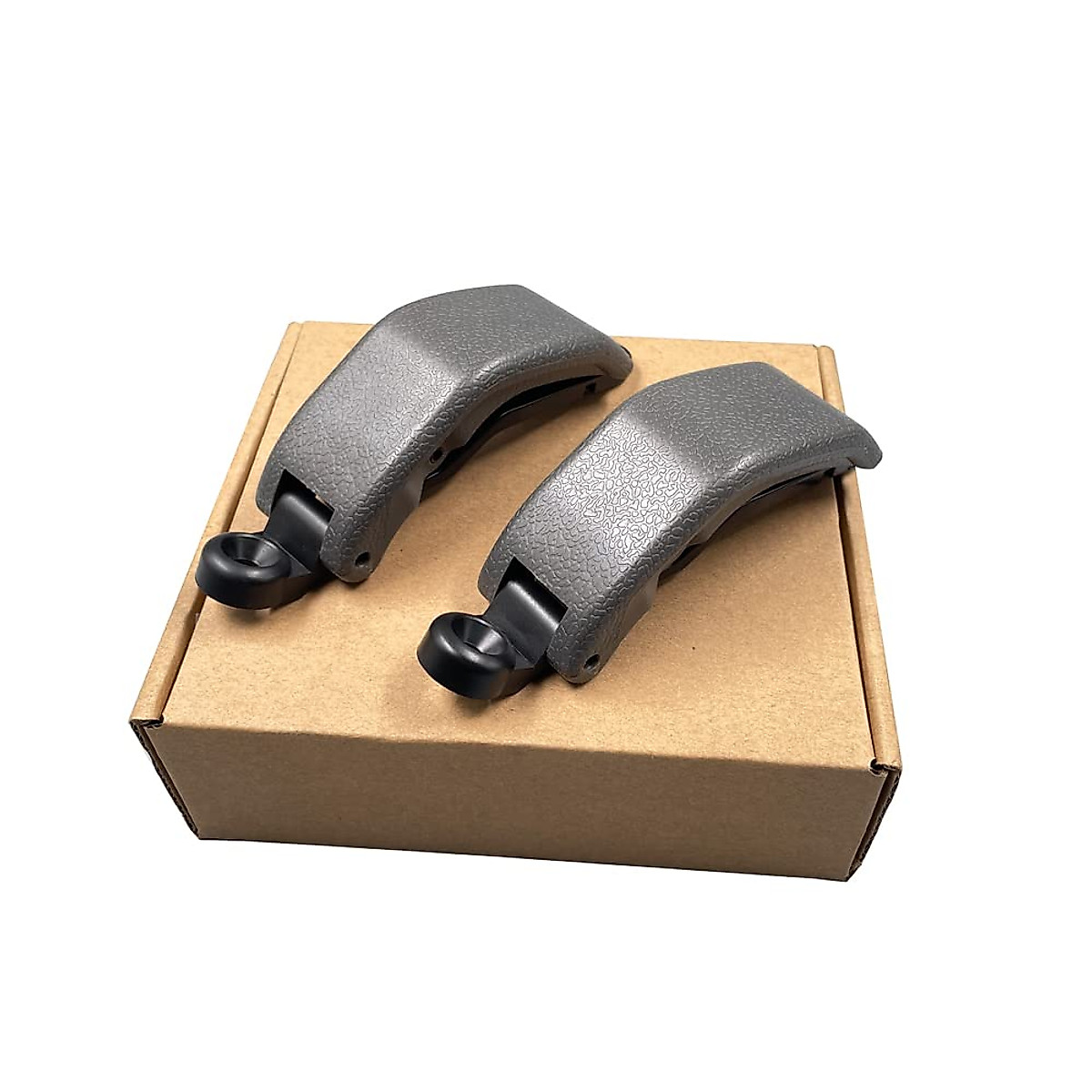 HUYILUN0104 2 PCS Rear Quarter Glass Window Latch Gray Compatible with Toyota Pickup Hilux 1989-1997 Tacoma 1989-1999