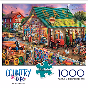 Buffalo Games - Antique Market - 1000 Piece Jigsaw Puzzle