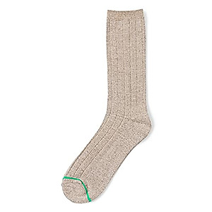 Insect Shield Lightweight and Comfy Traveler Sock with Built-In Bug Repellent, Khaki, Medium (Pack of 2)