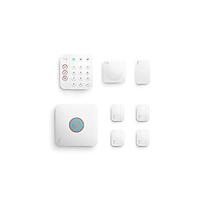 Ring Alarm Pro, 8-piece - built-in eero Wi-Fi 6 router and optional 24/7 monitoring