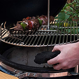 Charcoal Companion CC1089 Heavy Duty Grill Grate Lifter, 12.3 Inches, Steel