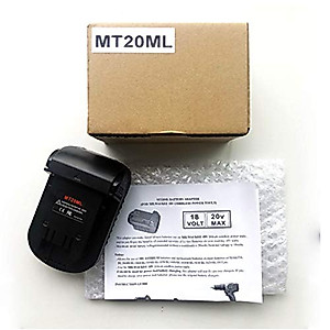 MT20ML Adapter for Makita 18V Li-ion Battery BL1830 BL1860 BL1815 Convert to for Milwaukee M18 Lithium Battery