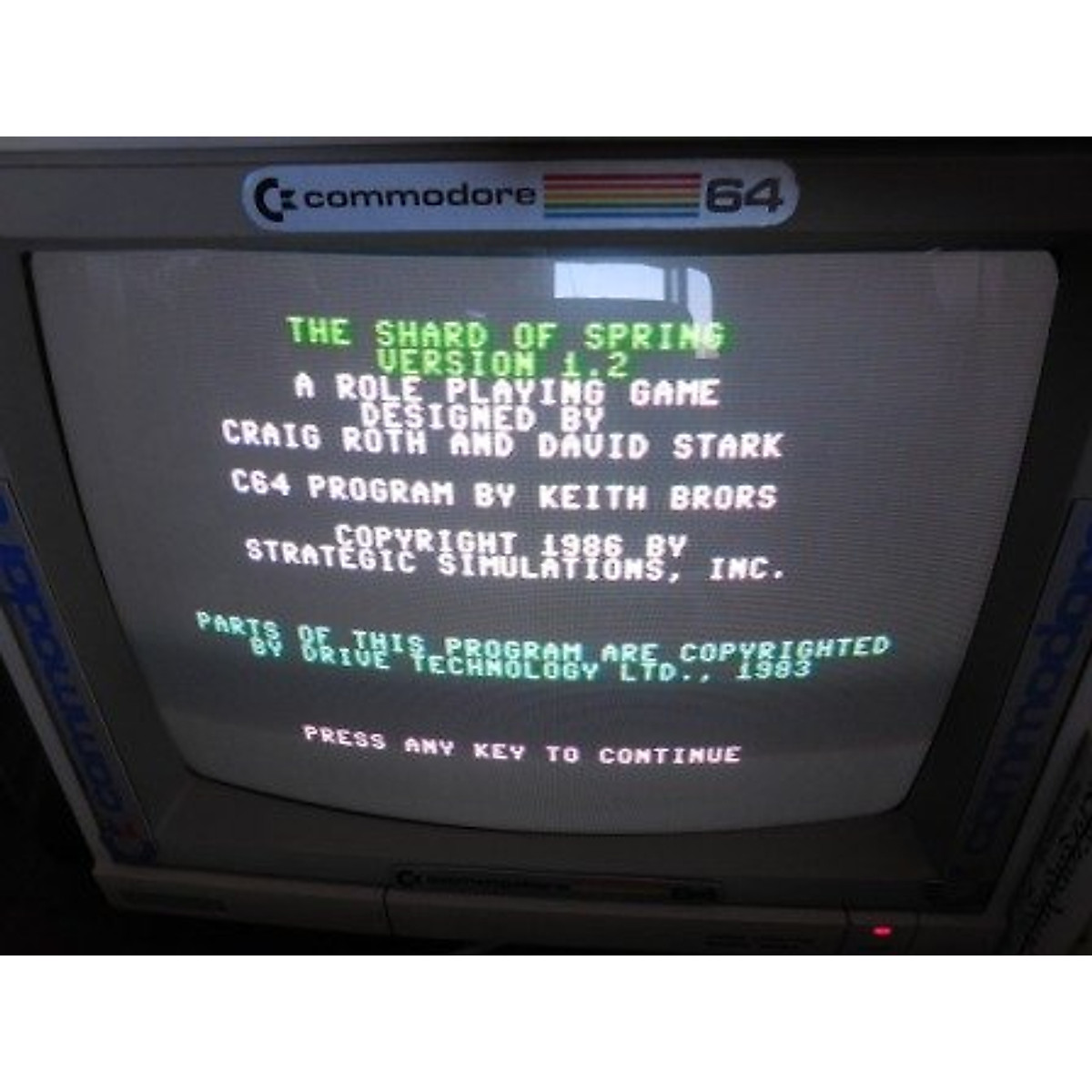 The Shard of Spring - Commodore 64