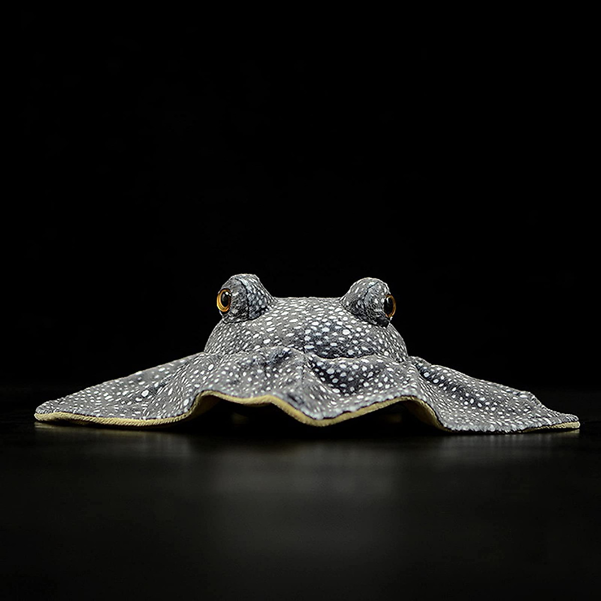 ZHONGXIN MADE Simulation Stingray Fish Plush Toys Stuffed Animal - 20 inch Manta Ray Bass Leopard Stingray Fish Deep Sea Toy, Cute Skate Fish Toy as Gift for Kids