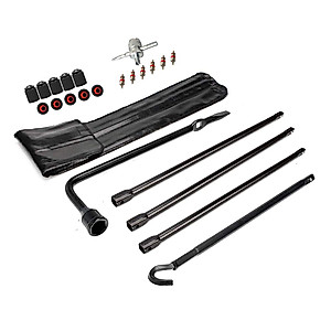 Dr.Roc Compatible with Spare Tire Tool Kit with Spare Tire Jack Handle and Wheel Lug Wrench 2003-2018 Dodge Ram 1500 and 2019 Ram 1500 Classic