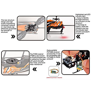 QIYHBVR Remote Control Helicopters, RC Helicopter with Altitude Hold for Adults Kids Beginners, 2.4GHz Aircraft Indoor Flying Toy, One Key Take Off/Landing for Kids Parkflyer Adult