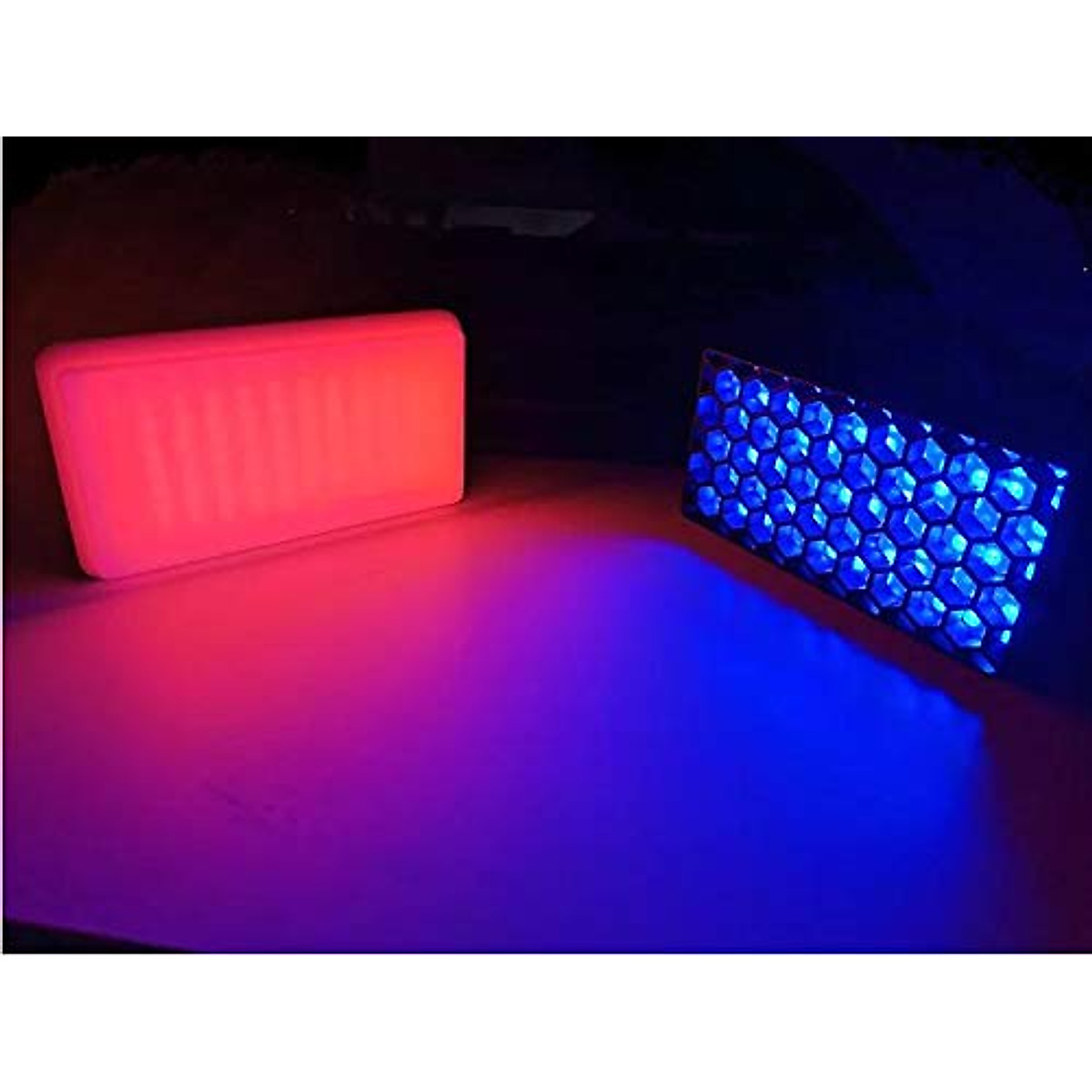 Fenxbzy Falcon Eyes F7 12W RGB Led Video Light,Portable Photography Light with Honeycomb Grid and Softbox,CRI 97,2500K-9000K,Magnet Adsorption Function,Multiple Scenario Mode for Live Streaming Video