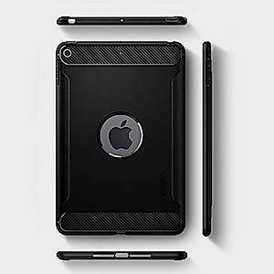 Spigen Rugged Armor Designed for iPad Mini 5 Case (2019) - Black