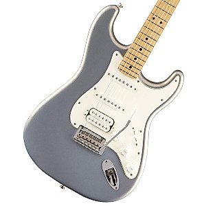Fender Player Stratocaster HSS Electric Guitar, with 2-Year Warranty, Silver, Maple Fingerboard