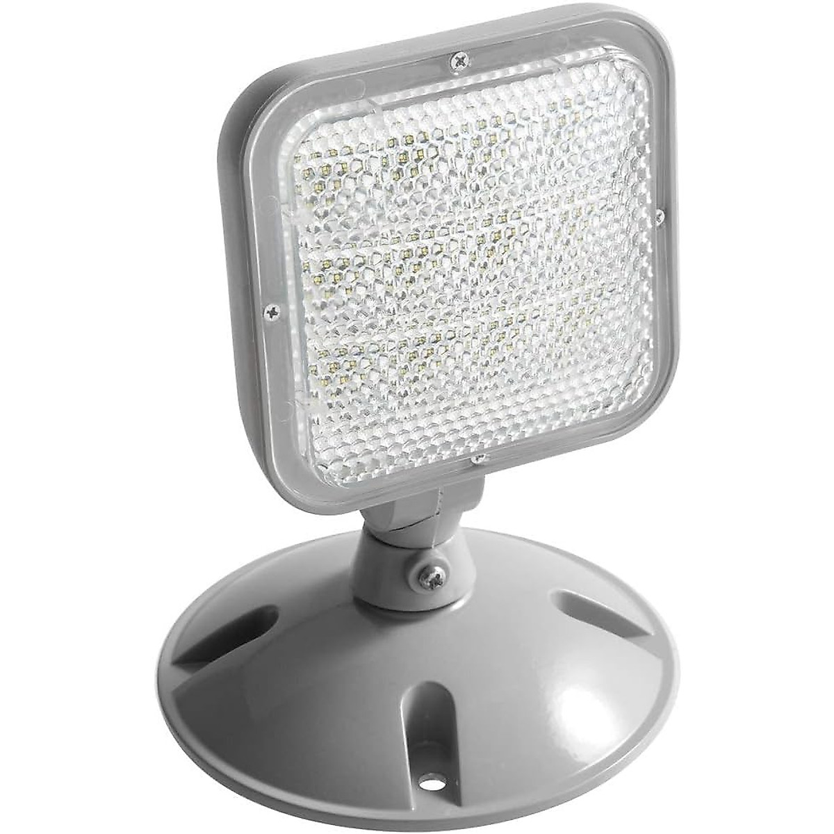 LED ENERGY PLUS Remote Outdoor Emergency Light Head – Single Head LED Lamp, Weatherproof Emergency Exit Lighting – 3.6V OR 9.6V Volts, 1.7 Watts (12 Pack)