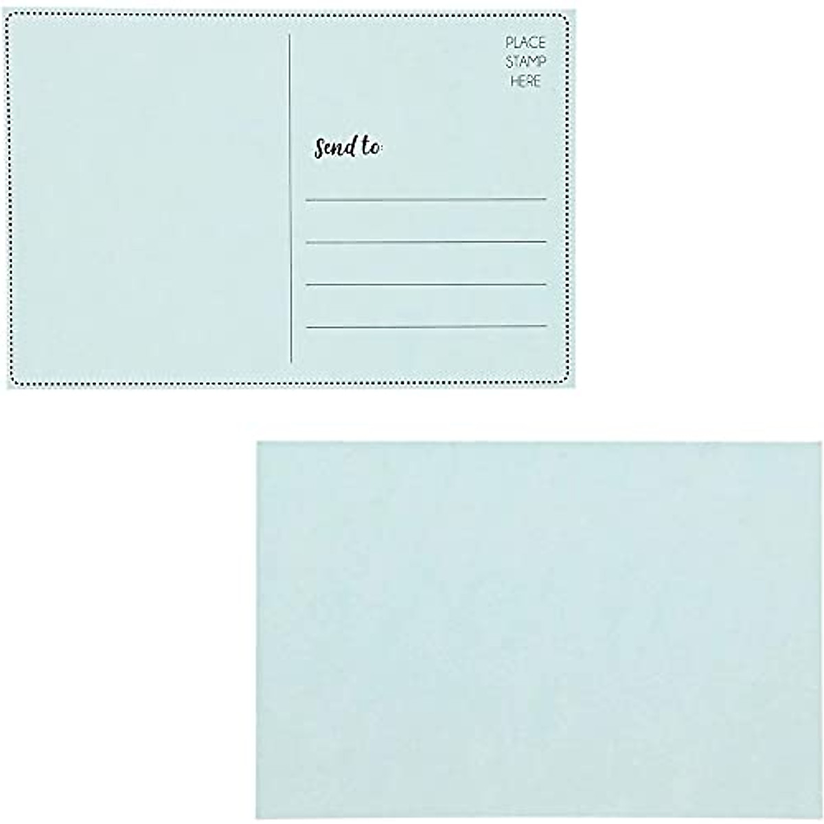 Paper Junkie Multicolored Mailable Blank Postcards Pack of 48 – 4 x 6 inches