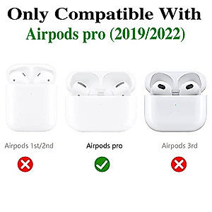 TIVSIYAEVV Compatible for AirPods Pro 2 Case Cover with Keychain, Cartoon Shockproof Protective Silicone 3D Cute Designed Charging Case for Girls Women Men, Pink Pig