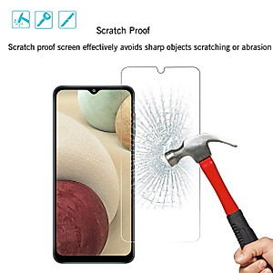 Ailun Glass Screen Protector Tempered Glass 3Pack for Galaxy A12 4G 5G/A12 Nacho/M12 [0.33mm] and USB C to USB C Cable 10ft 3Pack High Durability 60W 3A USB Type C Devices