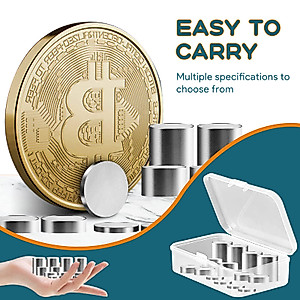 3.25 OZ Tungsten Weights Steel Weights for Pinewood Derby Cars,4 Different 14 Pieces Multiple Sizes of Pinewood Derby Incremental Weights, Pinewood Derby Weights for Derby Pine Race Wood Car