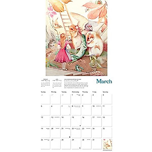 Alice in Wonderland Wall Calendar 2023 (Art Calendar)