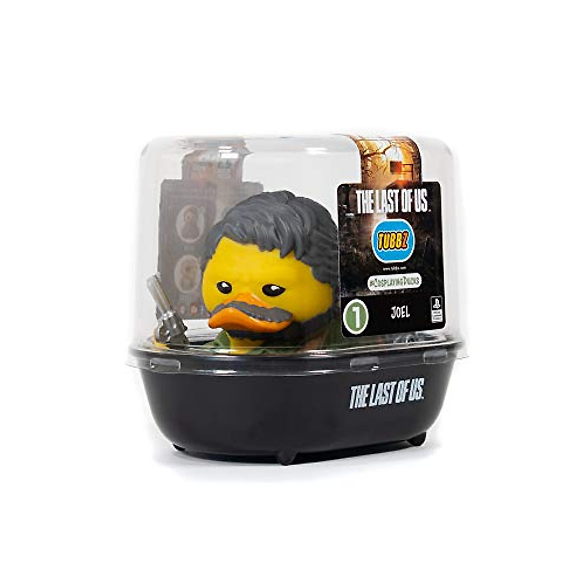 TUBBZ The Last of Us Joel Collectible Duck Figurine – Official The Last of Us Merchandise – TV Shows & Video Games,