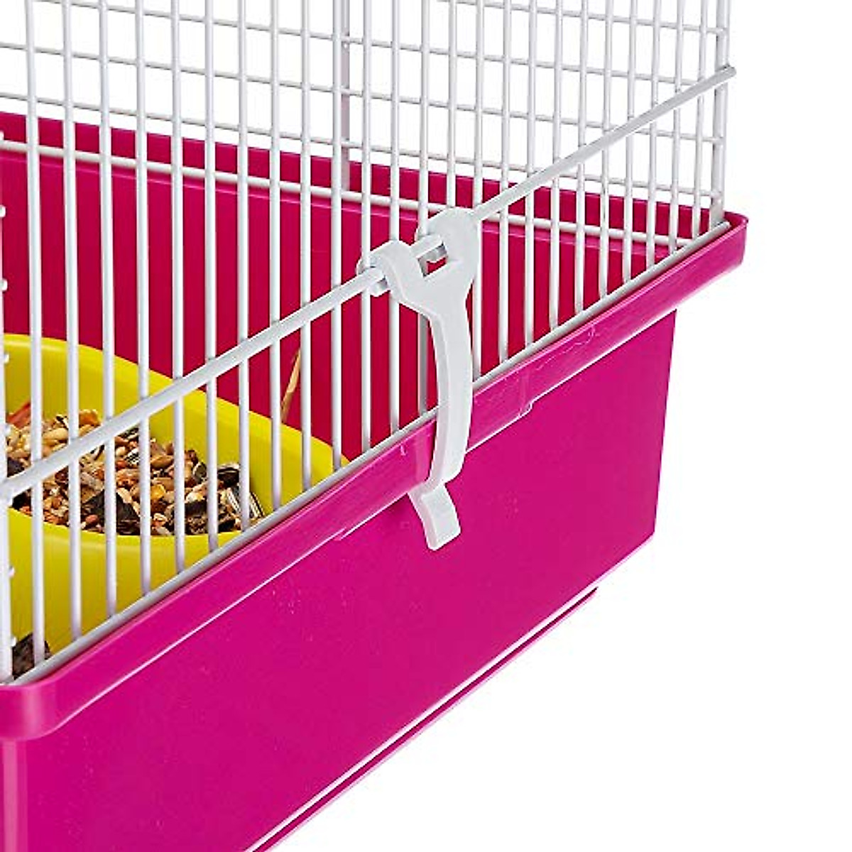 Ferplast Laura Small Hamster Cage | Fun & Interactive Cage Measures 18.11L x 11.61W x 14.8H & Includes All Accessories