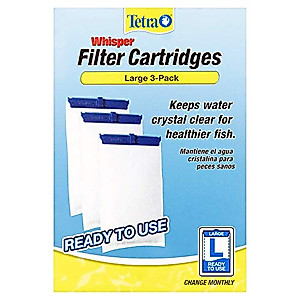 Tetra Whisper Large Aquarium Filter Cartridge 3pk