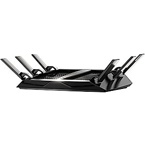 NETGEAR Nighthawk X6S Smart Wi-Fi Router (R8000P) - AC4000 Tri-band Wireless Speed (Up to 4000 Mbps) | Up to 3500 Sq Ft Coverage & 55 Devices | 4 x 1G Ethernet and 2 USB Ports