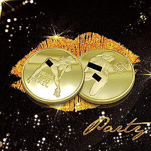 Commemorative Coin Sexy Stripper Sexy Woman Pin Up Good Luck Heads Tails Challenge Coin Souvenir - Gift for Men