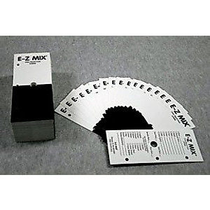 E-Z Mix 79000 Color Match Card (250 Cards), 250 Pack