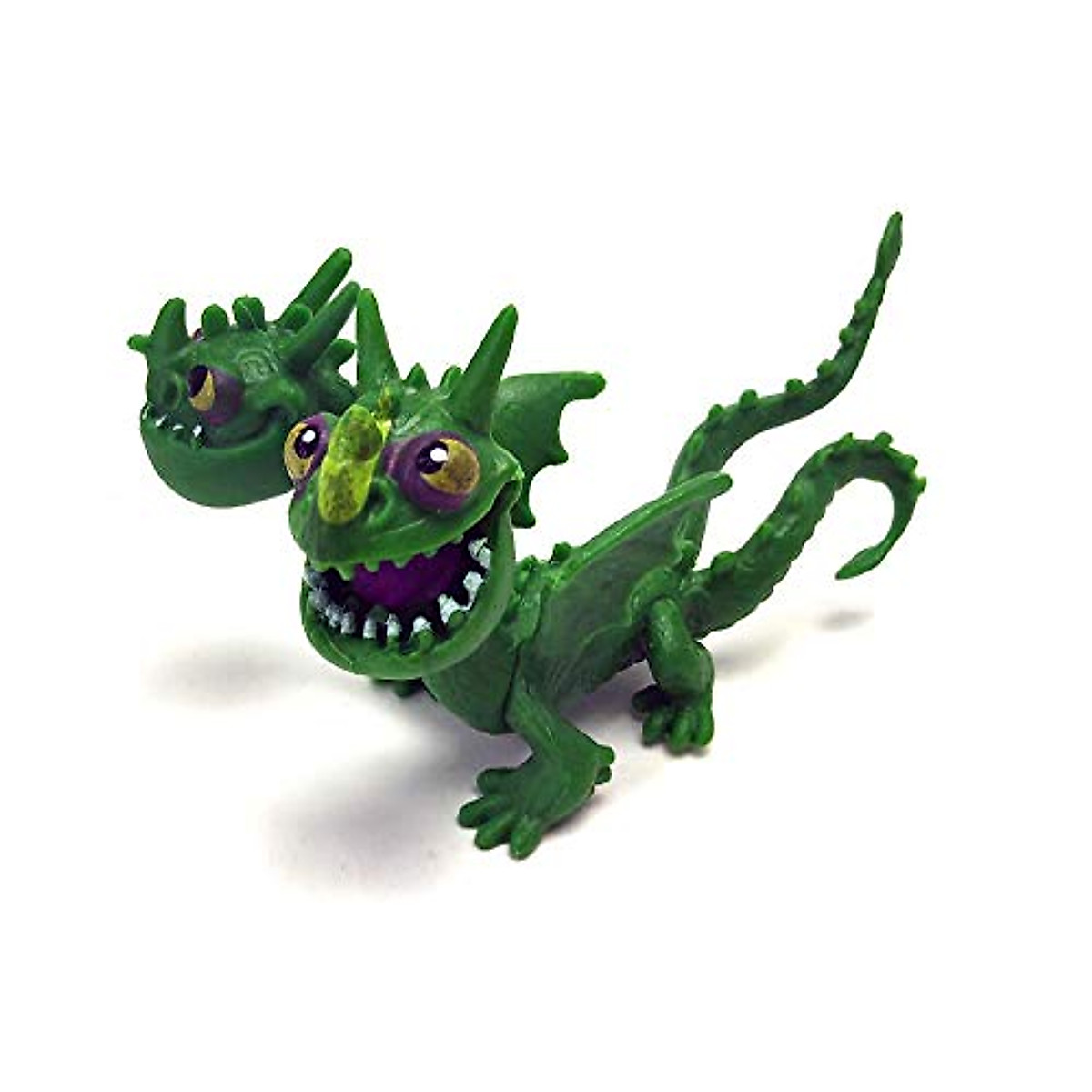Toysvill Dragons (Set 8 pcs) - Mini Action Figures: Toothless (Night Fury), Deadly Nadder, Gronckle, Hideous Zippleback, Hotburple, Monstrous Nightmare, Terrible Terror
