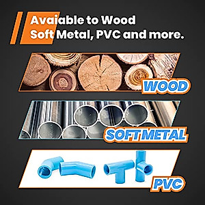 7.2AMP(850W) Jig Saw, GoGonova 6 Variable Speeds Jigsaw, 4-Stage Orbital Function, ±45° Bevel, Jig Saw Tool Kit with Wood Cutter Blades, Laser Guide (LED), Scale Ruler, Dust Blowing