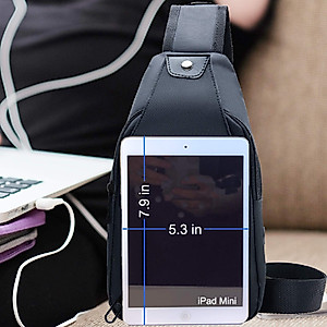 Young CEO Small Sling Bag Crossbody Sling Backpack Travel Hiking Chest Bag Daypack for Traveling Chest One Shoulder