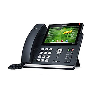 Ooma Provisioned Yealink SIP-T48S IP Phone. Works only with Ooma Office Cloud-Based VoIP Phone Service. Virtual Receptionist, Desktop app, Video conferencing, Call Recording. Subscription Required.