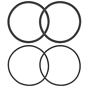AppliaFit Lid Seal and O-Ring Compatible with Jandy R0449100 for Jandy and Zodiac Pumps 2-Pack
