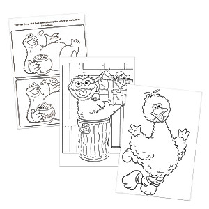 Sesame Street Gigantic Coloring and Activity Book