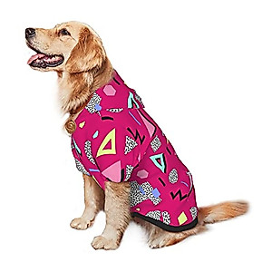 Retro Vintage 80s or 90s Pet Wear Hoodies Pet Dog Clothes Puppy Hoodies Dog Hoodies Costumes Pet Sweater M