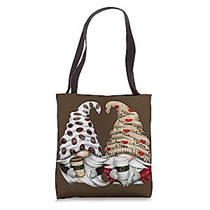 Two Coffee Lover Gnomes For Women And Men Who Loves Coffee Tote Bag