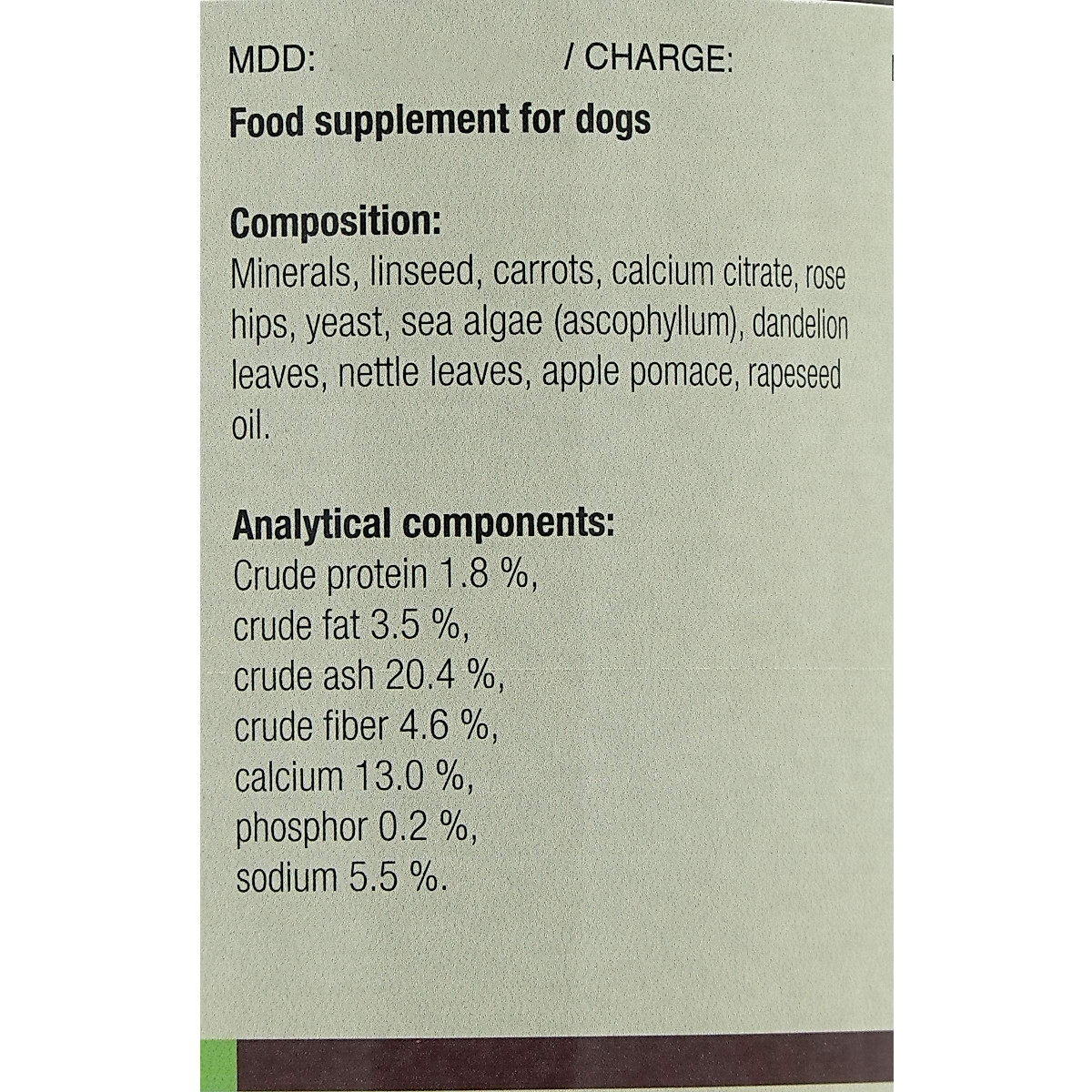 Nekton-Dog Natural Barf Raw Food Supplement 350gm (12.35oz)