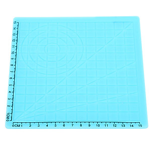 YILUFA Printing Pen Drawing Template Pad Printing Pen Silicone Design Mat Accessory A Type,Material Silicone,6.7 X 6.7 X 0.1in,